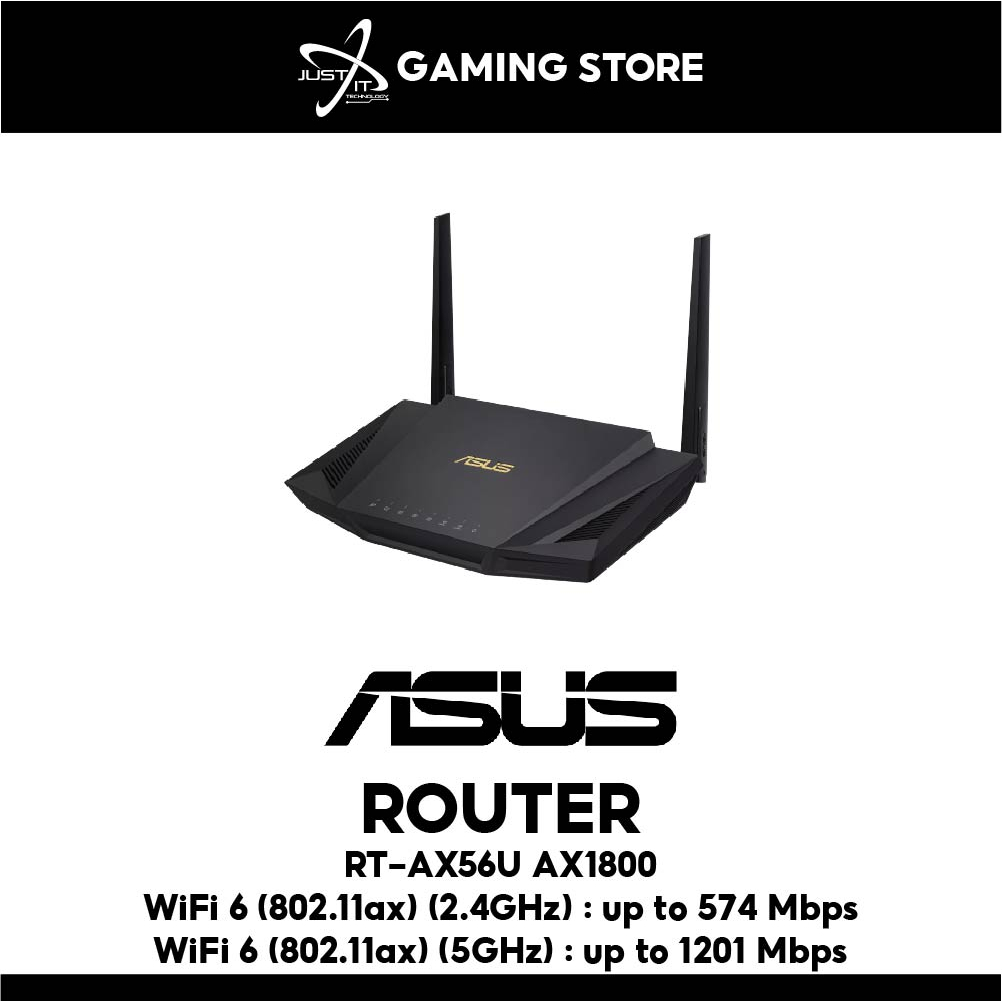 ASUS RT-AX56U AX1800 WIFI 6 ROUTER | Shopee Malaysia