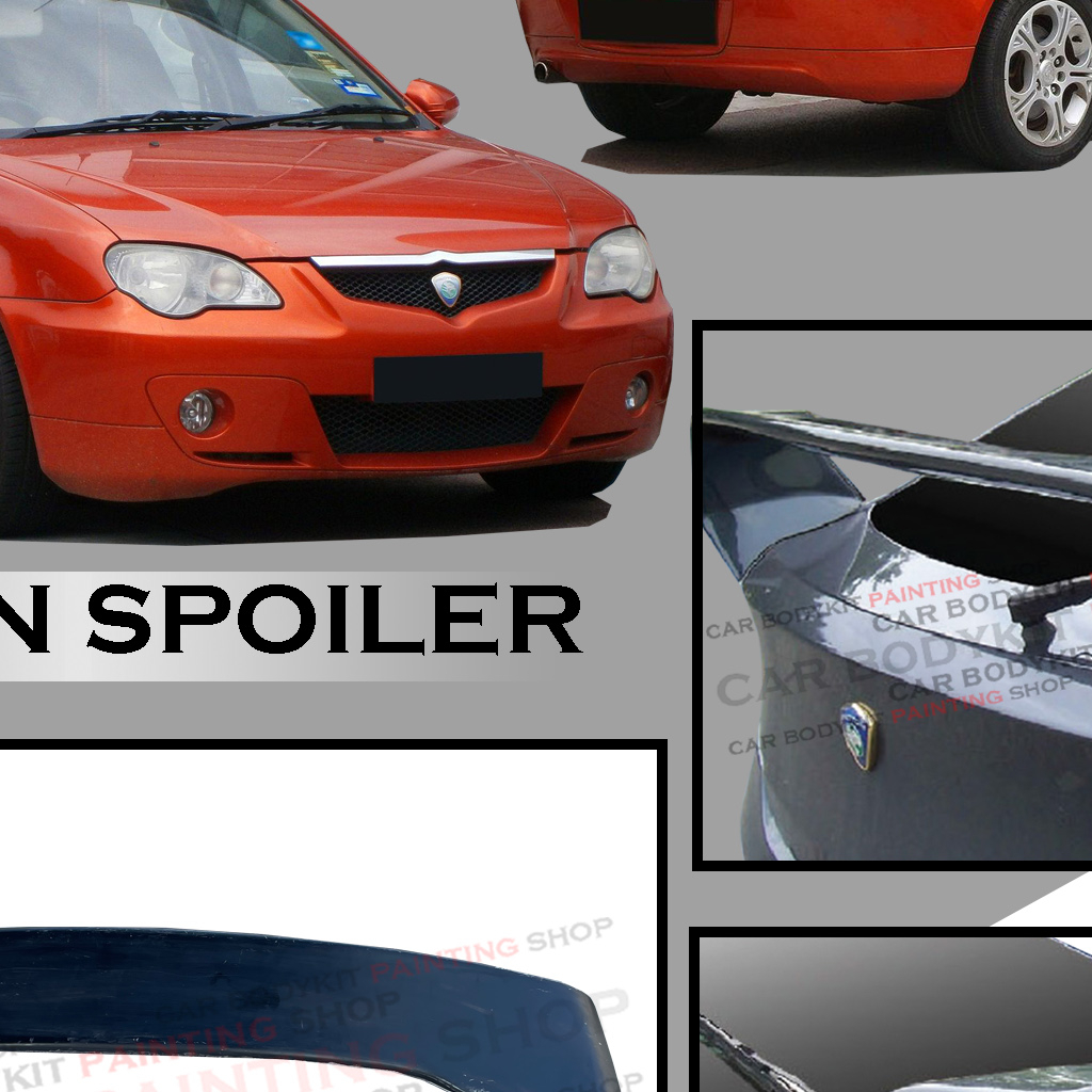 PROTON GEN-2 MG STYLE REAR SPOILER TAIL TRUNK BOOT LIP WING - MATERIAL ...