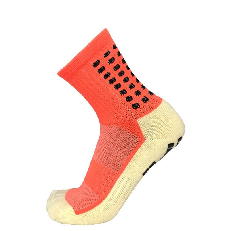Anti Slip Sock Football Socks Stokin Bola Sepak Stoking Badminton ...