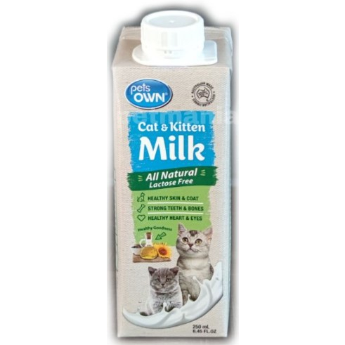 Pets Own Cat & Kitten Sterilized Pet Milk Lactose Free (Dog & Cat ...