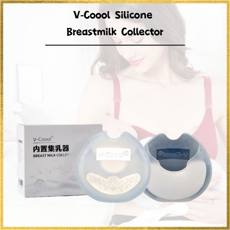 [READY STOCK] V-Coool Food Grade Silicone Breastmilk Collector (1Pc) | Shopee Malaysia