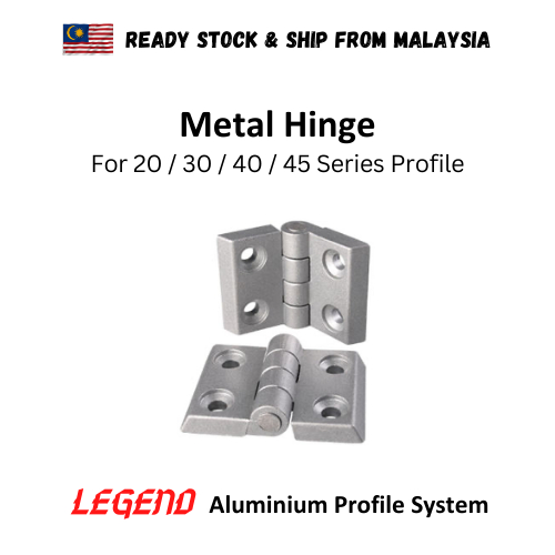 Metal Hinge for 2020 / 3030 / 3040 / 4040 / 4545 Aluminium Profile ...