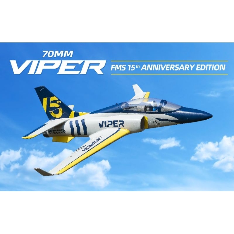 FMS EDF Jet 70mm Viper V2 PNP 15th Anniversary Edition | Shopee Malaysia