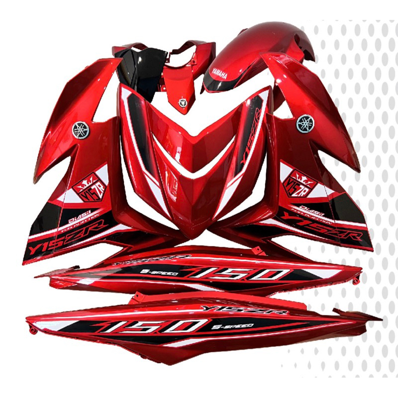 MAGIC BOY Y15ZR Y15 V1 RED (4 ) BODY COVER SET (ORIGINAL VIETNAM ...