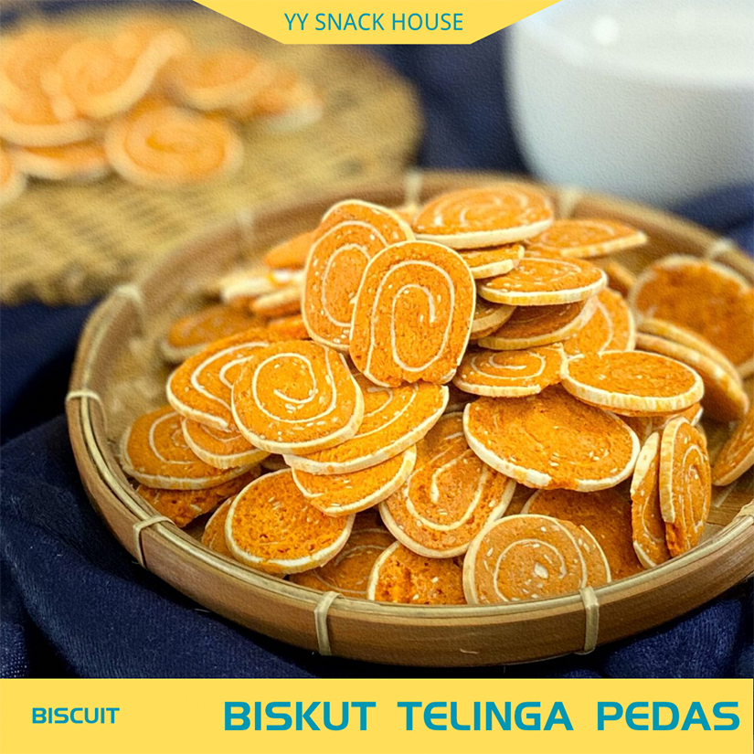 [BISKUT TIMBANG] Biskut Telinga Pedas（Kecil） | Shopee Malaysia