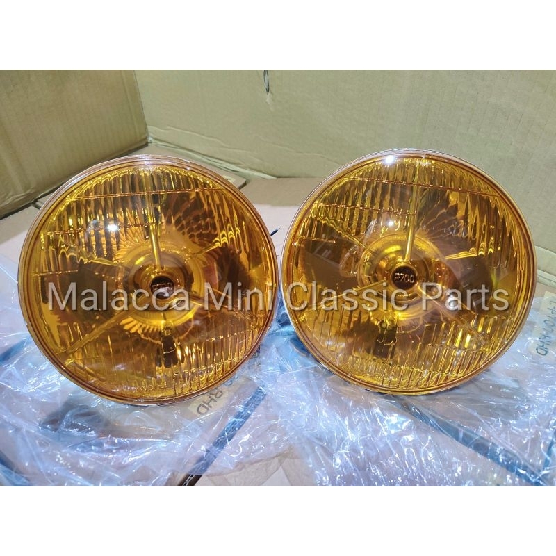 Classic Mini Cooper Mini Rover Mini Austin Headlamp P700 Yellow P700 ...