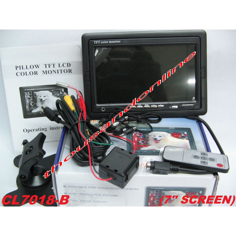 4.3” / 5” / 7” INCH TFT LCD CAR REAR VIEW BACKUP MONITOR PART NIGHT ...