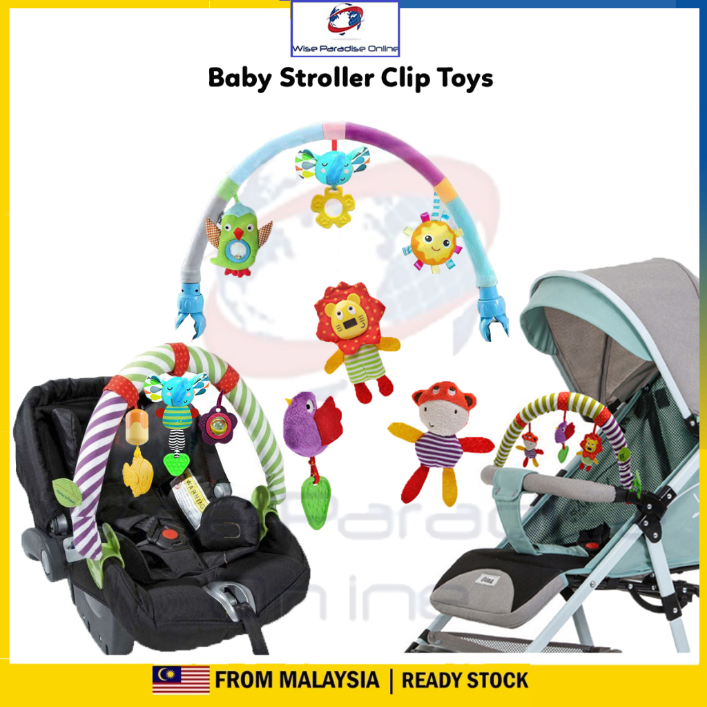 Baby Stroller/Infant Bed Crib Hanging Toys Baby Cot Rattle Toys For ...