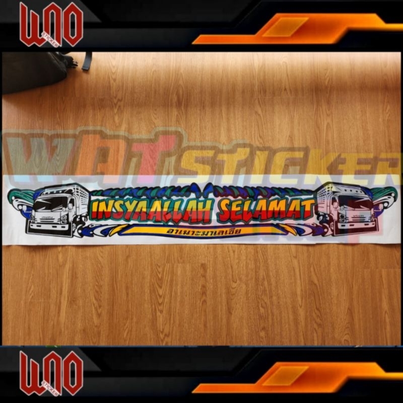 Sticker Cermin Depan Lori (Thai Style) | Shopee Malaysia