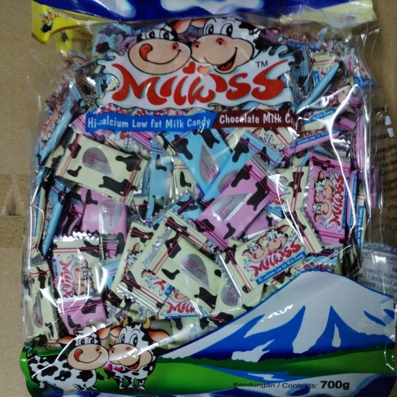 Milkiss Milk Candy Chocolate Candy Gula-gula Susu Coklat Coco Choco ...