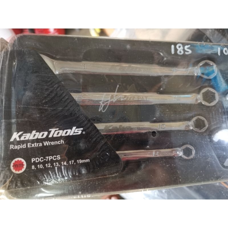 8-19mm 7Pcs Kabo Rapid Wrenchs Spanner set(made in Japan) | Shopee Malaysia