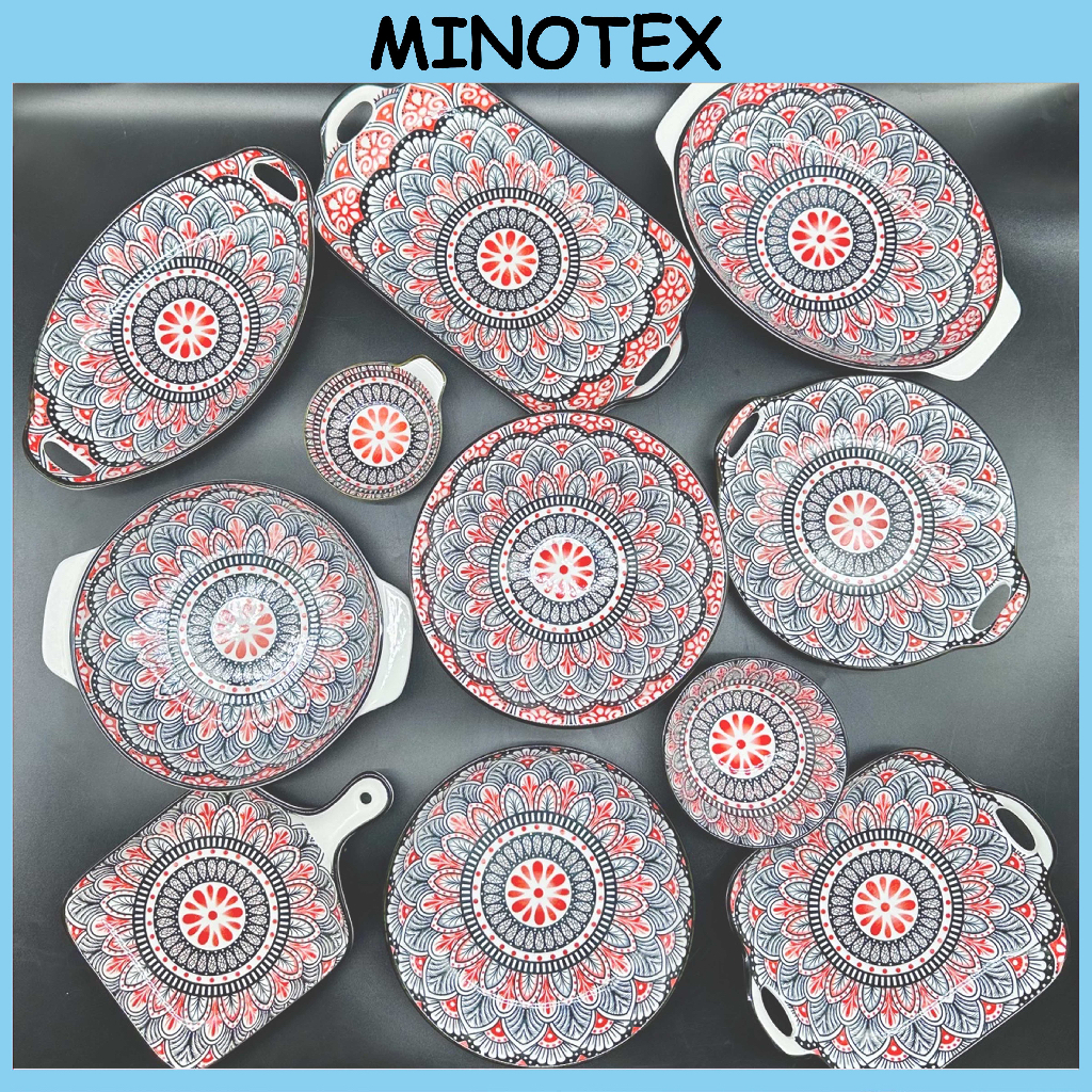 Porcelain Dinnerware | Porcelain Plate | Pinggan Porcelain | Mangkuk ...