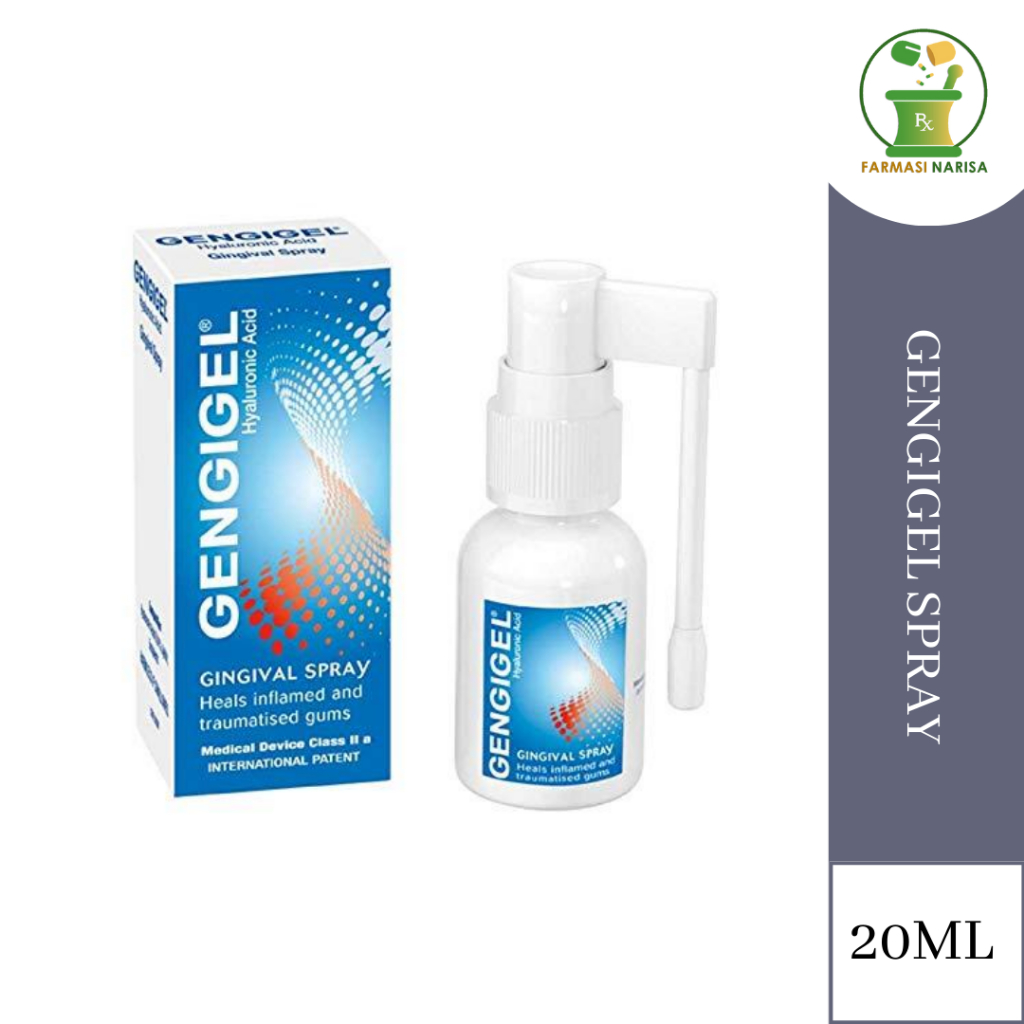 GENGIGEL SPRAY 20ML (HEAL INFLAMED AND TRAUMATISED GUM) | Shopee Malaysia