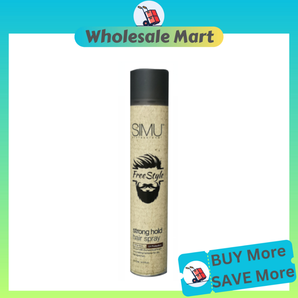 SIMU PROFESSIONAL STRONG HOLD HAIR SPRAY 420ML | Shopee Malaysia
