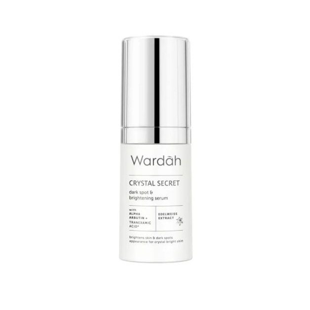 Wardah Crystal Secret Dark Spot & Brightening Serum 20ml 3% Tranexamic ...