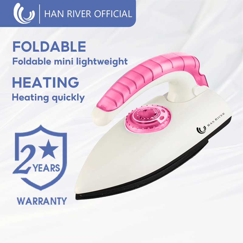 HAN RIVER Iron Handheld Mini Ironing Machine Rotary Travel Wet And Dry ...