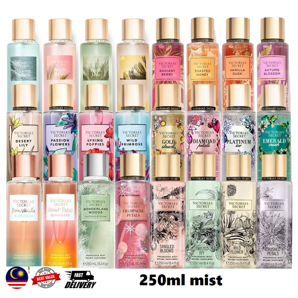 Victoria World Perfume Woman Body Mist Spray Minyak Wangi Perempuan ...