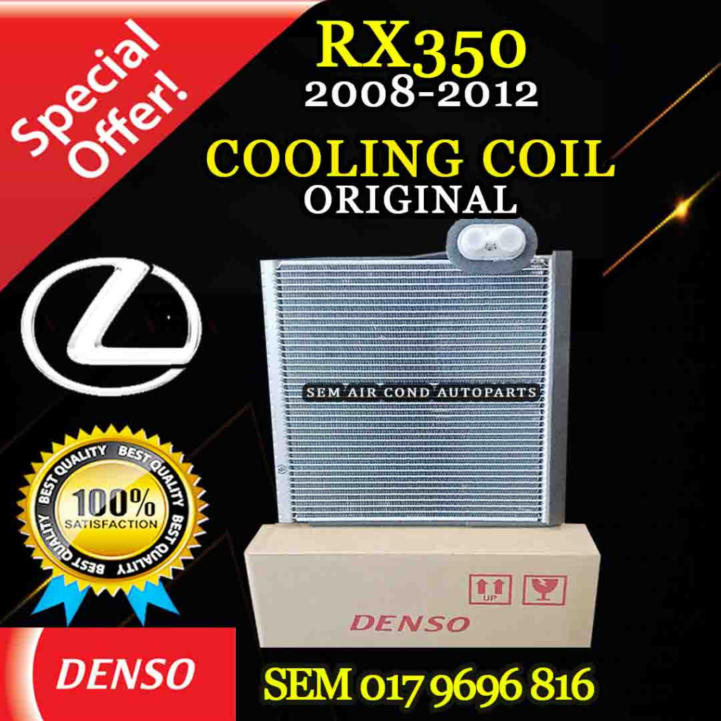 LEXUS RX350 GGL15 2008-2012 YEAR ORIGINAL DENSO COOLING COIL ...