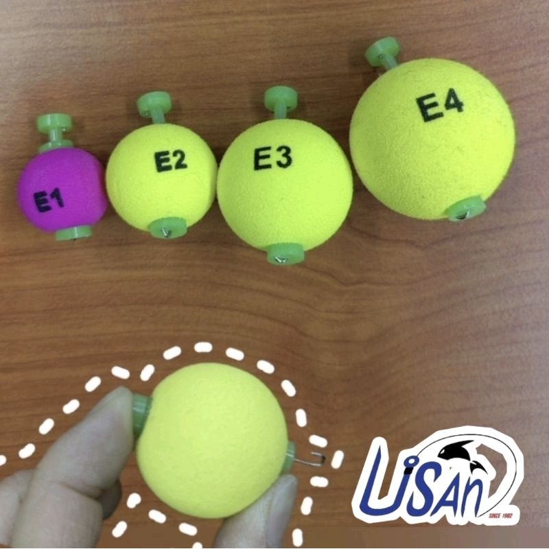 (Piece) E1-E4 Clip Pelampung Pancing BULAT Fishing Float 钓鱼浮子 | Shopee ...
