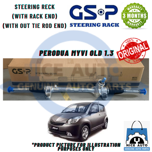 PERODUA MYVI 1.3 (2005Y~) POWER STEERING GEAR RACK -BRAND 100% ORIGINAL ...