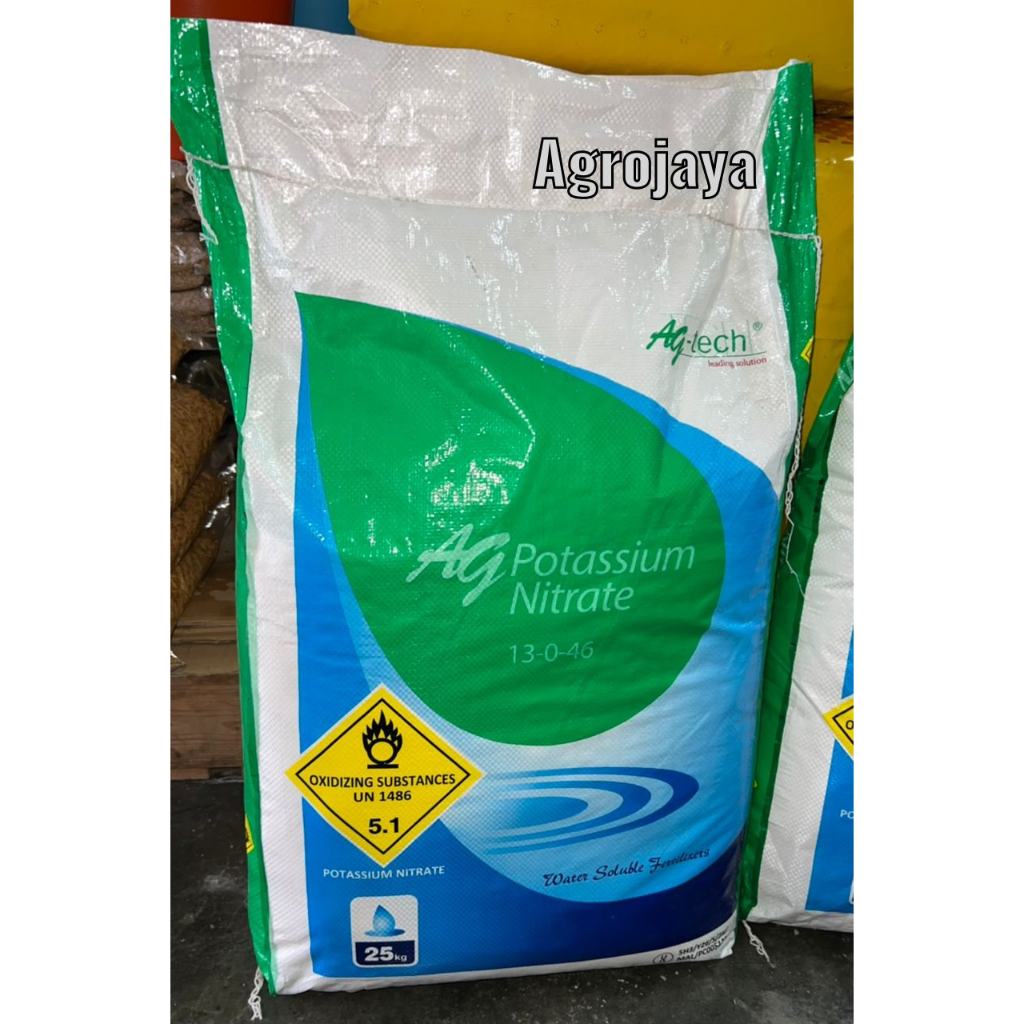 (+-25kg) Baja larutan air AG Potassium Nitrate25KG Fertiliser Baja PN ...