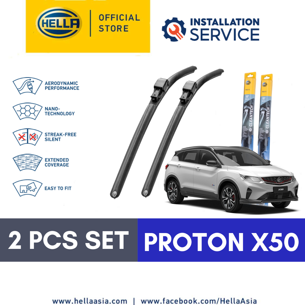 Proton X50 Hella Cleantech 2.0 Multiadapter Wiper Blades With Special ...