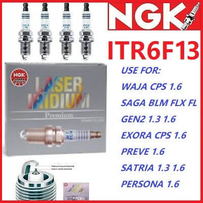 🔥 Proton Performance NGK ITR6F13 Laser Iridium Spark Plug Perfect Fit ...