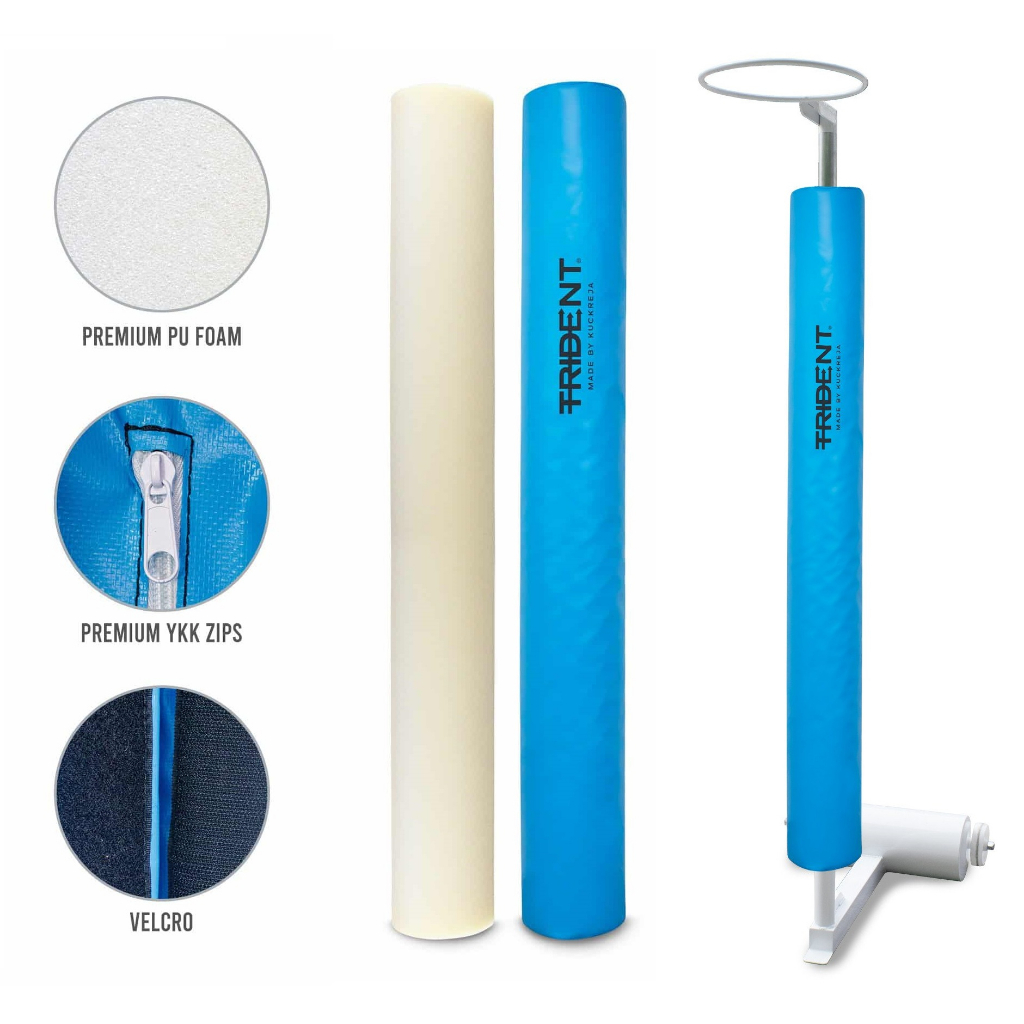 TRIDENT NETBALL GOAL TIANG NET POST PROTECTORS – 6′ X 3″ (BLUE ...