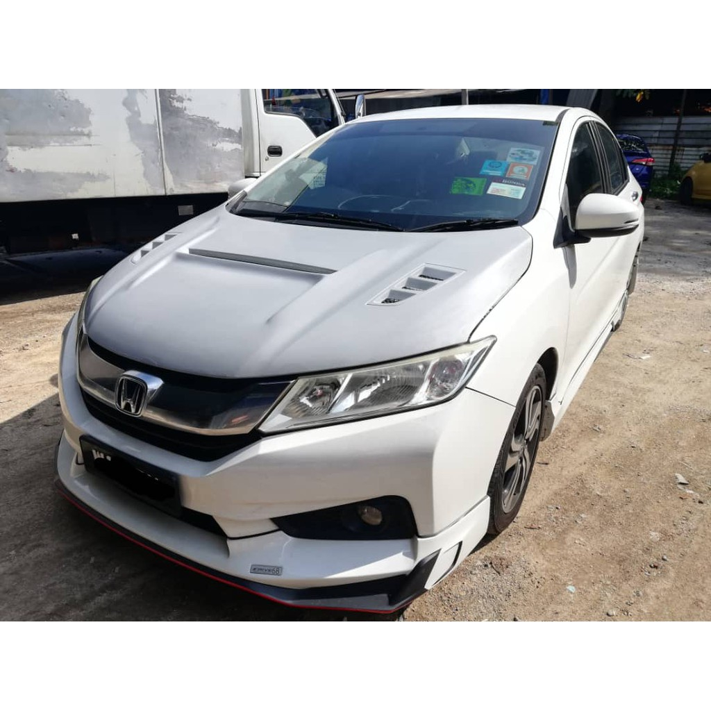 Honda City 2014 6th Generation Mugen advance Bonnet Body Kit Fiber ...