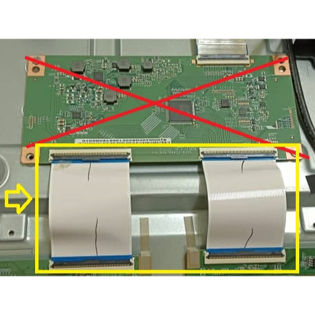 🔥Msia Ready Stock 24hr Ship🔥 MEGRA 50D1000XS LCD TV RIBBON CABLE (TCON ...