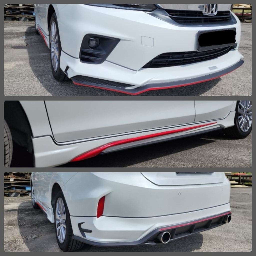 Honda City 7th Generation 2020 Smart 95 Skirting Body Kit ABS Ready ...