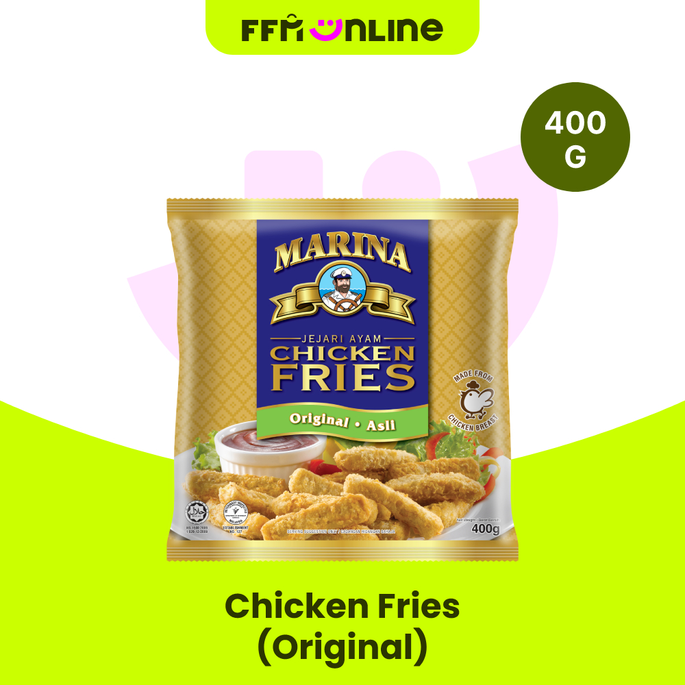 [Klang Valley Only] Marina Chicken Fries Original (400g) | Shopee Malaysia