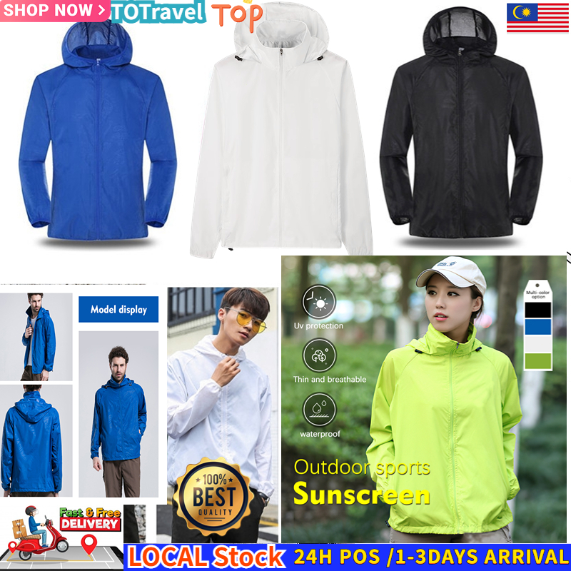 【Ready stock】jacket lelaki Men's Women's Quick Dry Hiking Jacket UPF50 ...