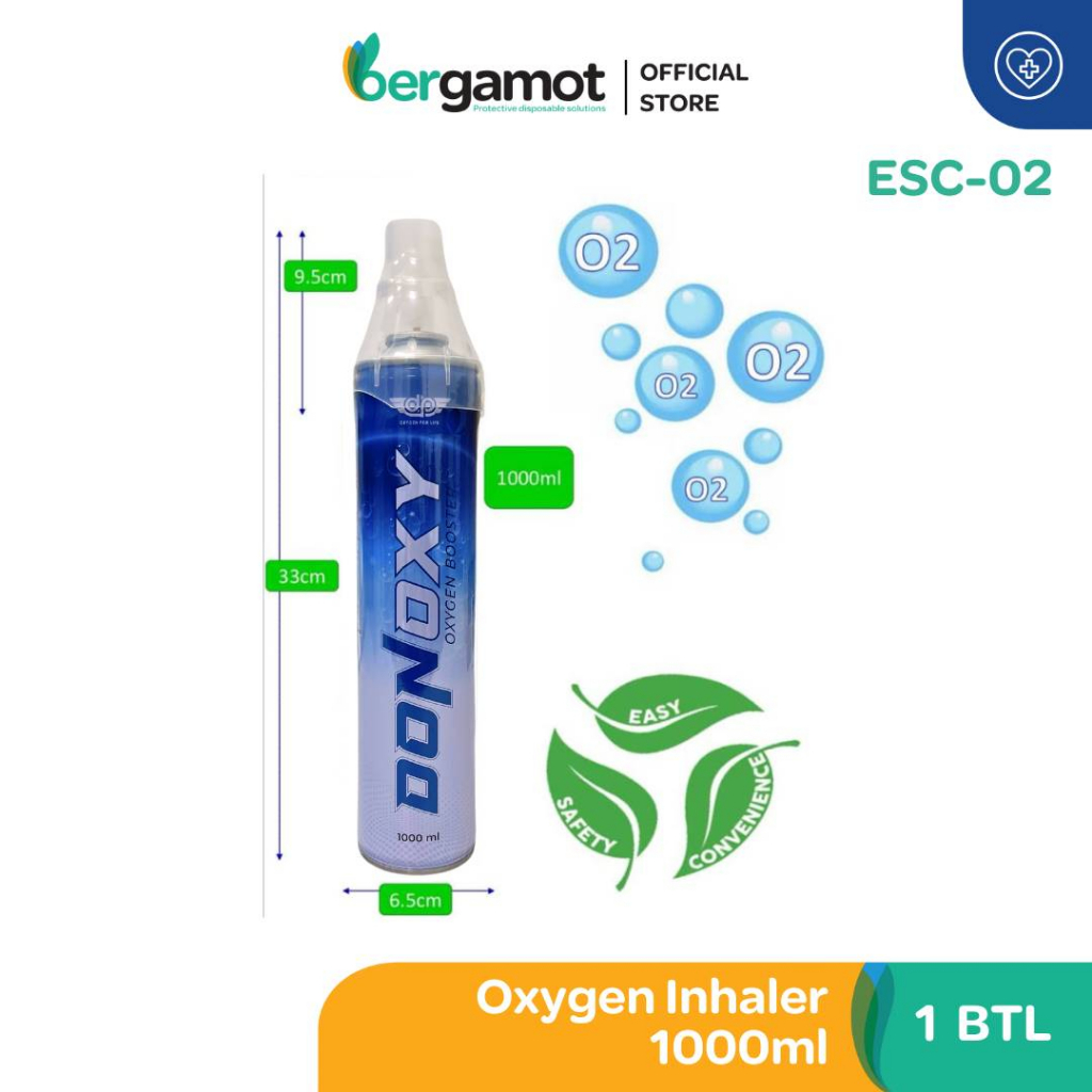 Portable Oxygen Inhaler Outdoor | Indoor | Sports (1000ml) | Shopee ...