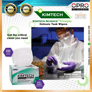 [PREMIUM] KIMWIPES KIMTECH Delicate Task Cleaning Tissue Paper ...