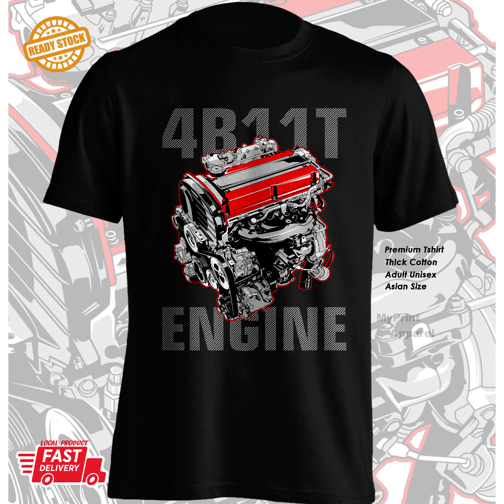 Mitsubishi 4B11T engine Evo Lancer Evolution JDM World Engine Ralliart ...