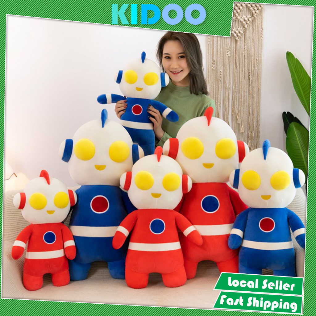 KIDOO Ready Stock Ultraman Super Soft Doll Large Ultraman Plush Toy ...