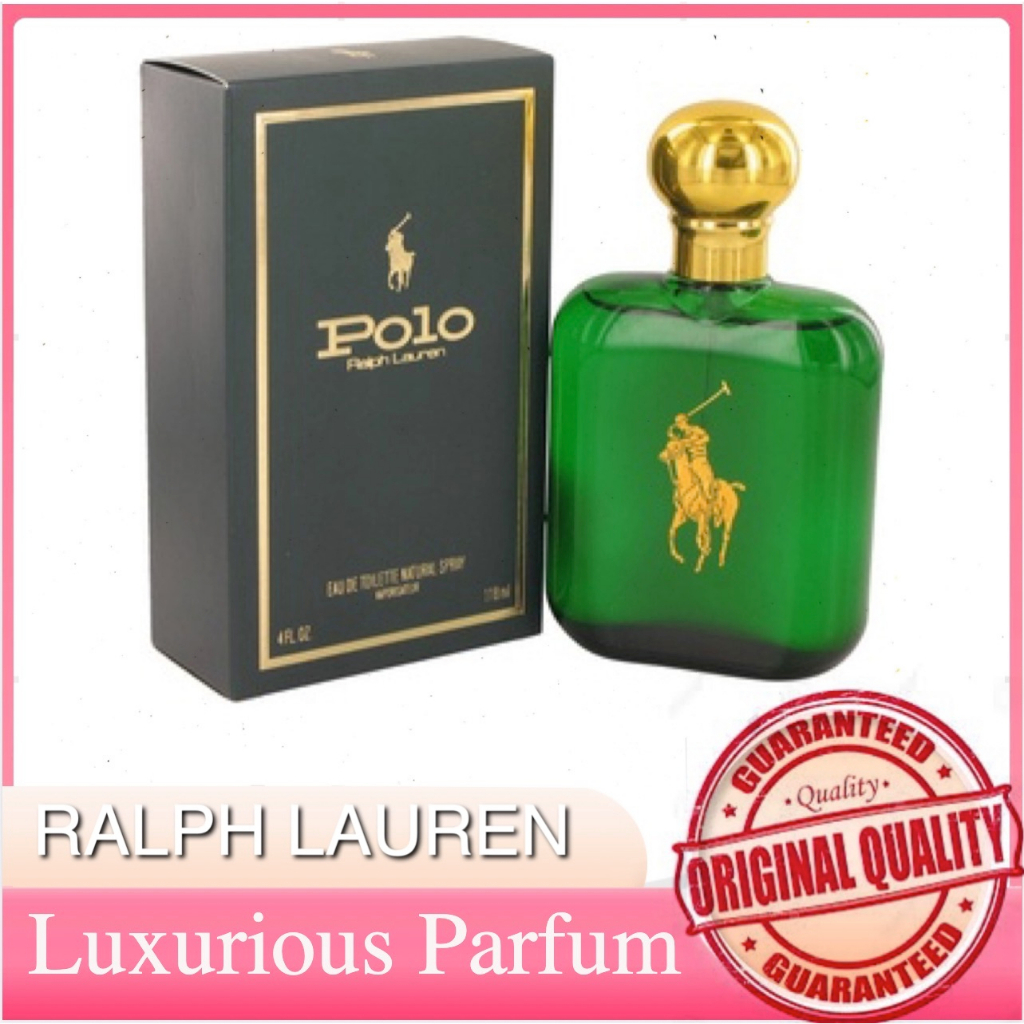 ORIGINAL Polo Classic (Green) by Ralph Lauren EDT 118ml Perfume for Men ...