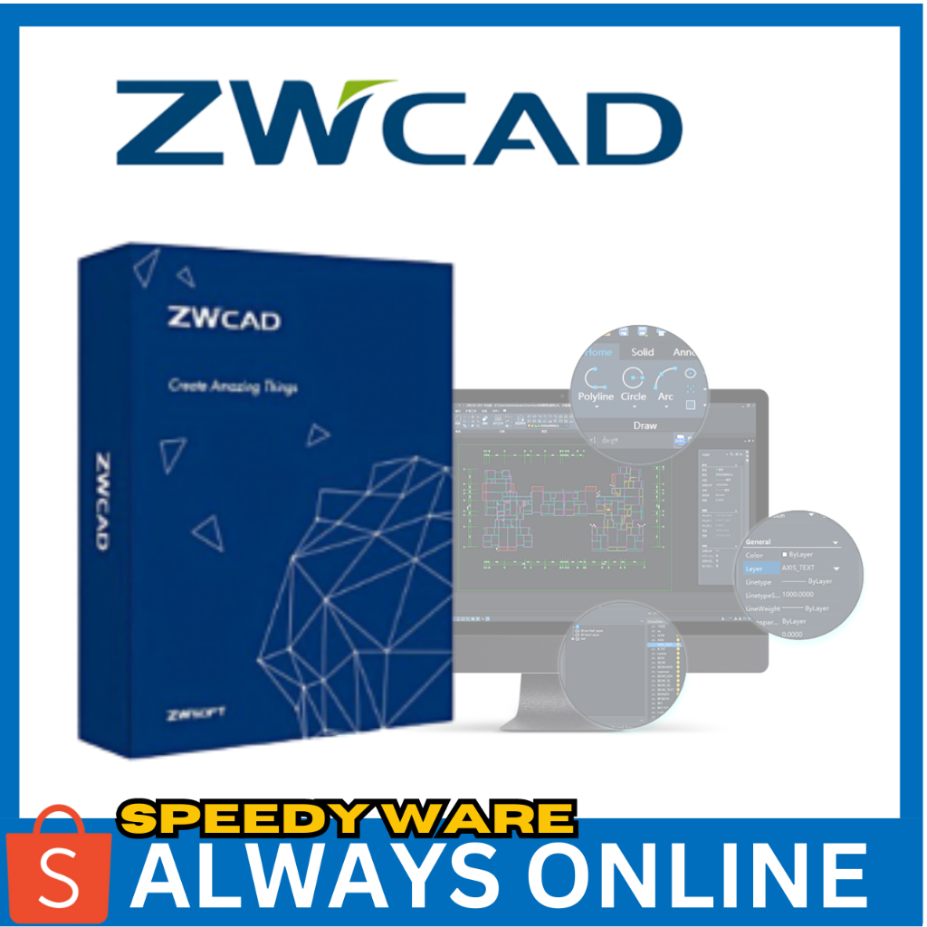 ZWCAD ZW3D 2023 v27.3 Lifetime For Windows (64-bit ONLY) | Shopee Malaysia
