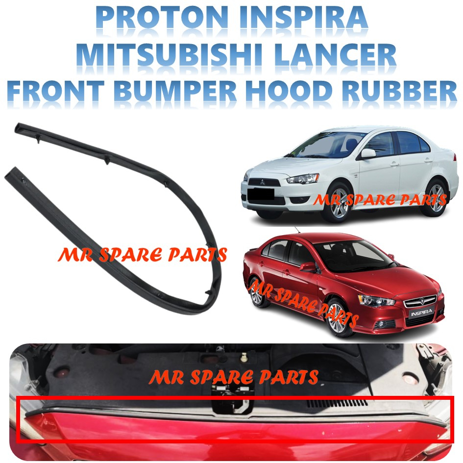PROTON INSPIRA LANCER FRONT BUMPER HOOD RUBBER | Shopee Malaysia