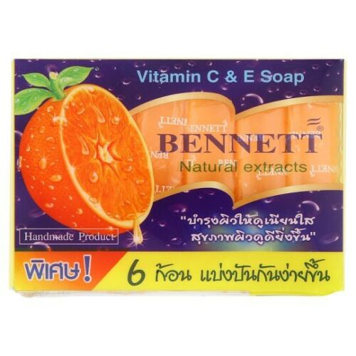 [ PRE-ORDER ] BENNETT Soap Vitamin C & E Natural Extracts Handmade Net ...