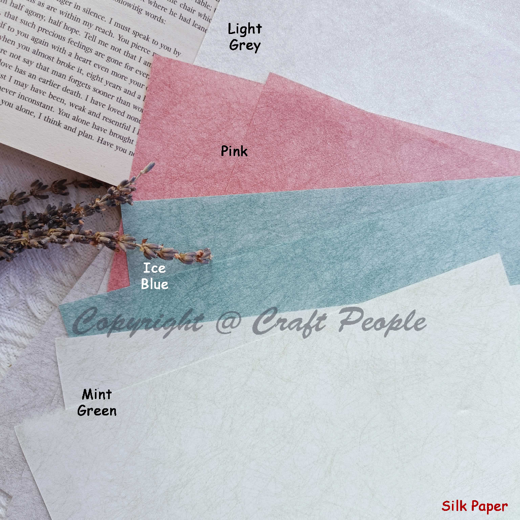 Silk Paper 蚕丝纸 120gsm (A4/A5) | Shopee Malaysia