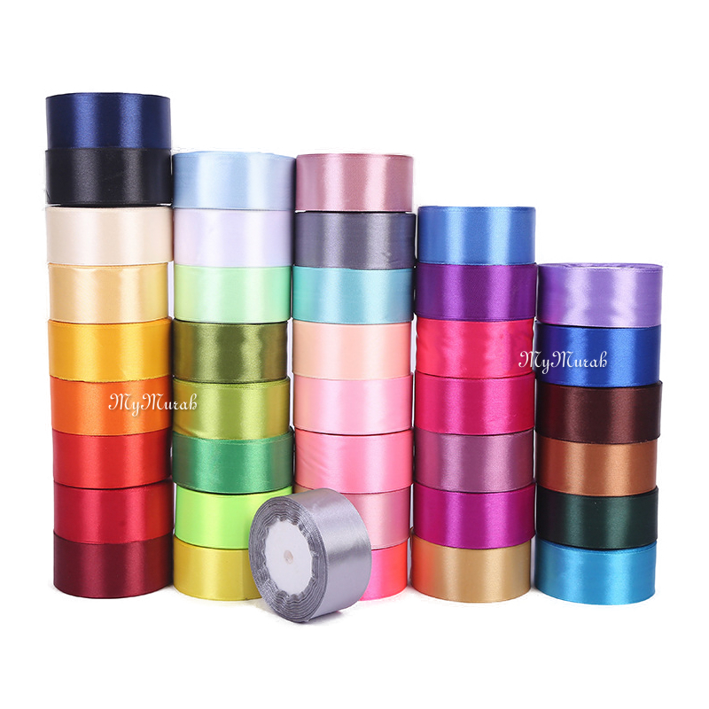 (22M) 4CM SATIN Ribbon Riben Reben Ribben Organza Gift Flower Bouquet ...