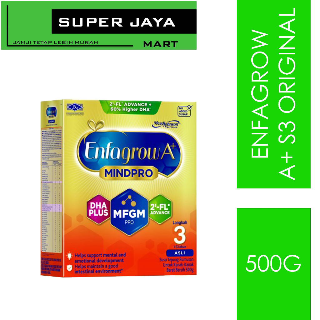 Enfagrow A+ MindPro S3 Original/ Vanilla | Shopee Malaysia