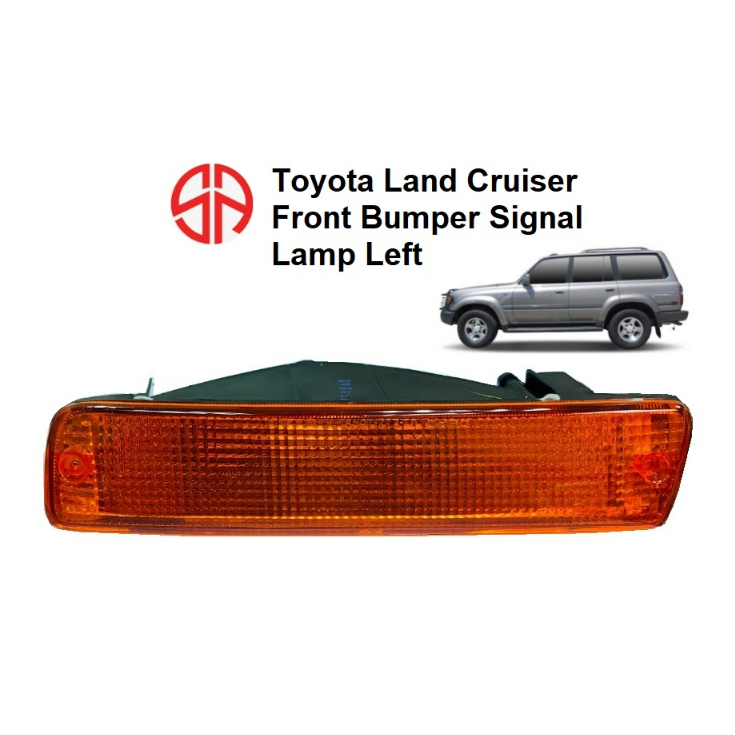 Toyota Land Cruiser Front Bumper Signal Lamp DEPO 3121649 LH Signal ...