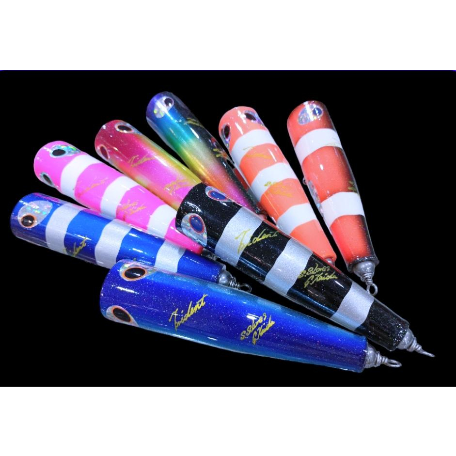 SHELL SHAPING TRIDENT POPPER/LURE | Shopee Malaysia