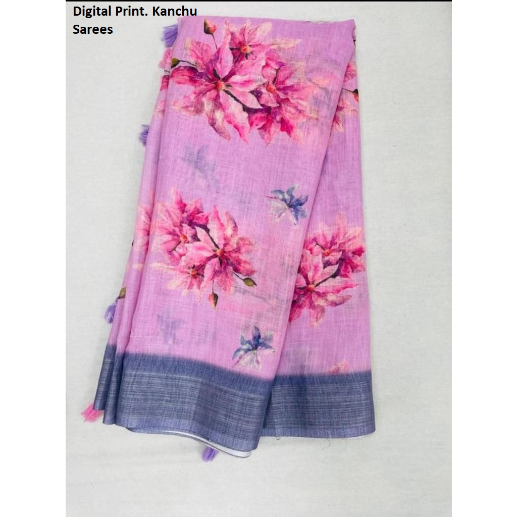 NEW ARRAIVAL DESIGNER KANCHU SAREE- (READY STOCK) | Shopee Malaysia