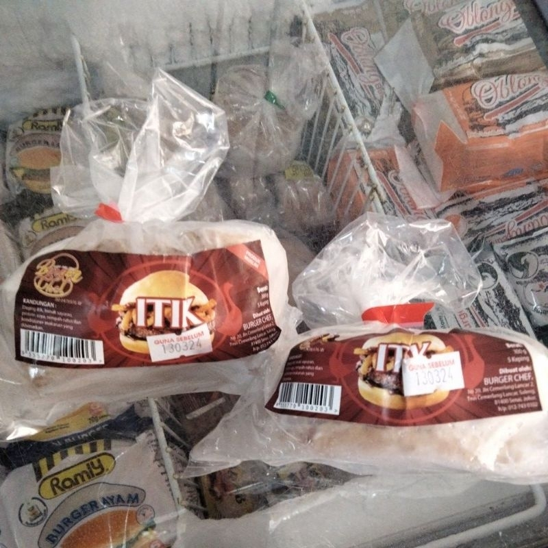 Chef Burger Kambing / Burger Arnab / Burger Ostrich / Burger Rusa ...