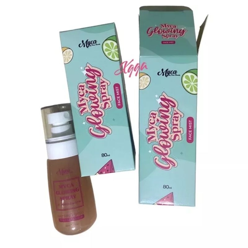 Myca glowing setting spray | Shopee Malaysia