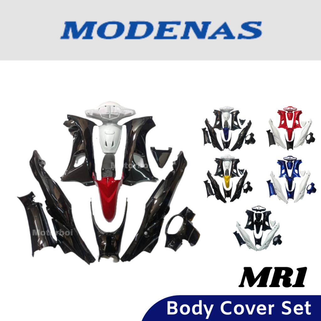 MODENAS MR1 Full Body Cover Set Body Kit Coverset Bodyset Old New Lama ...